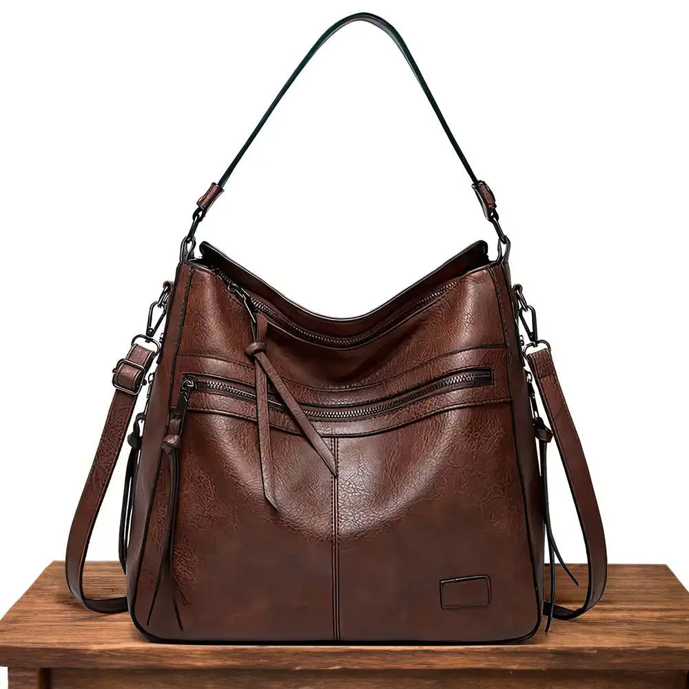 ROCHELLE | LUXURY LEATHER SHOULDER BAG – Sev. Mills